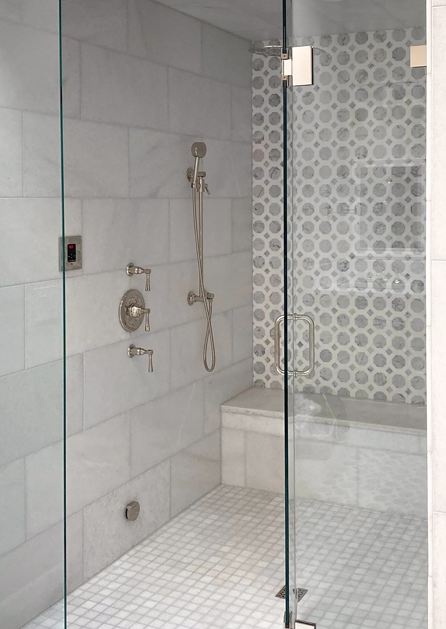 Guest Blog: White Marble in Showers